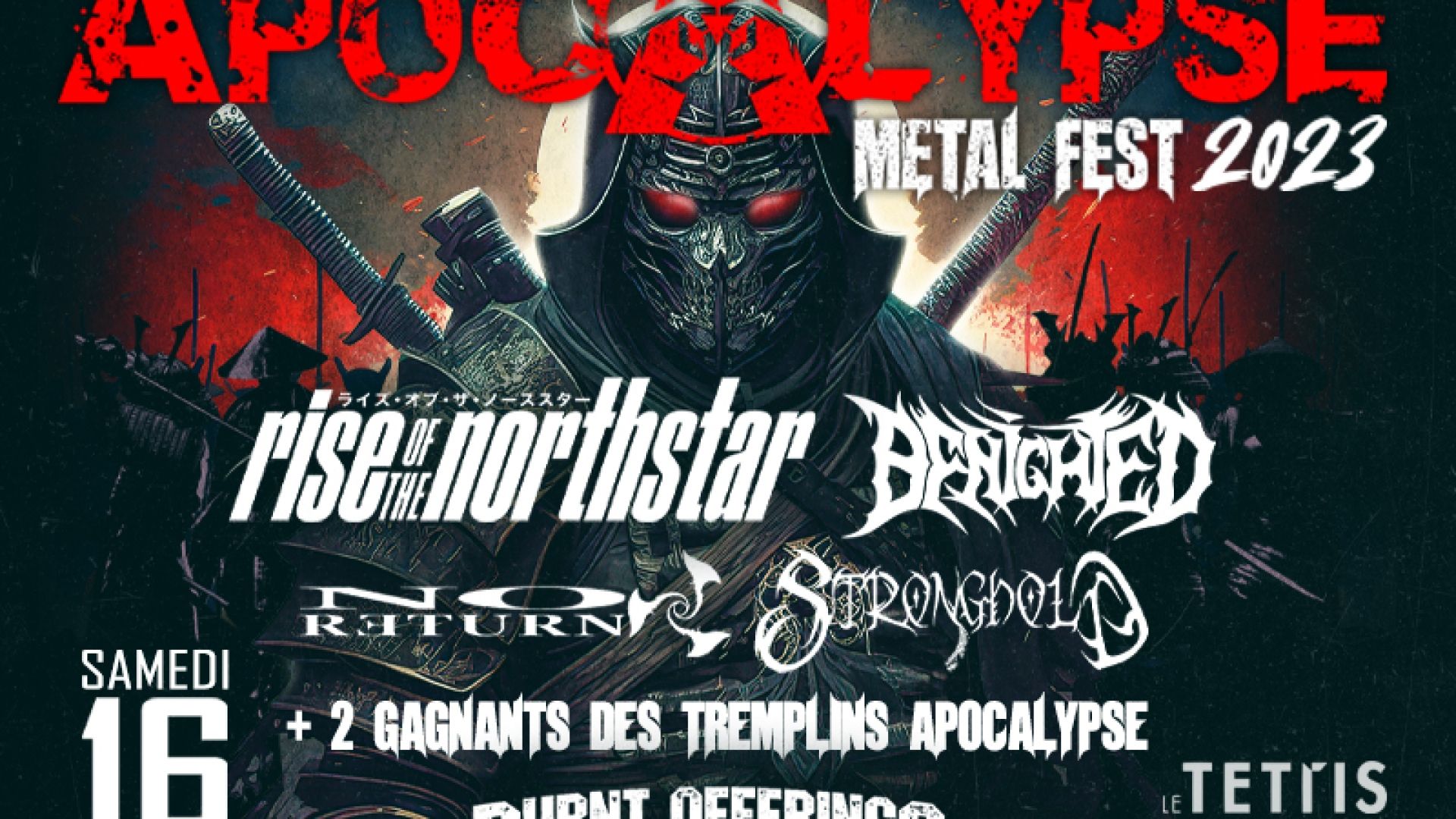 APOCALYPSE METAL FEST 2023 | Le Tetris
